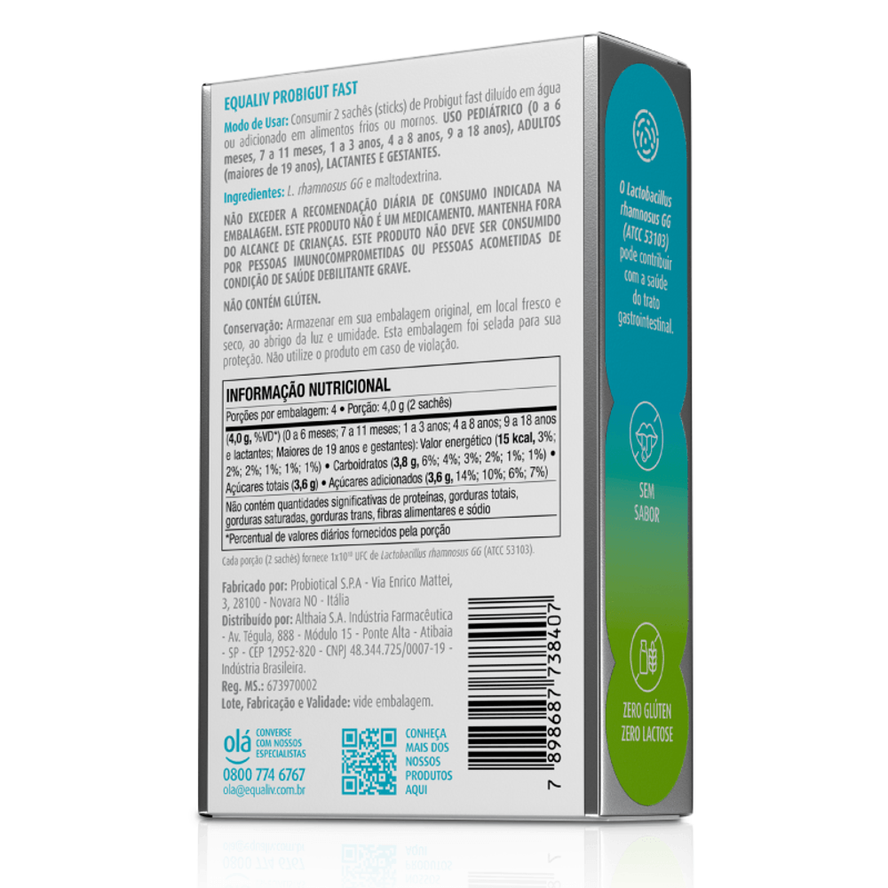 Probigut Fast - 10bi UFC - Loja Equaliv